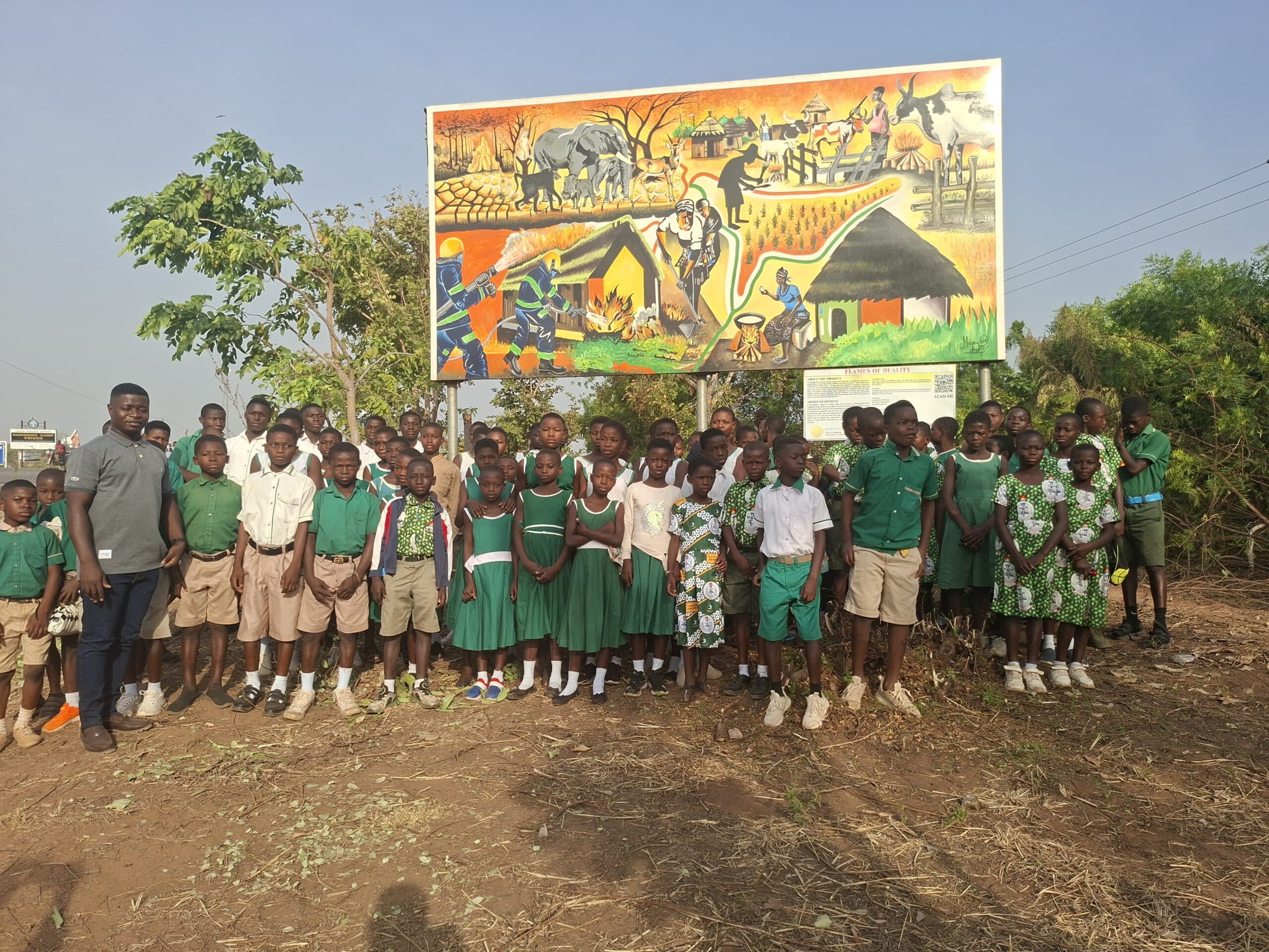 Fire Education Through Art Inspiring the Next Generation in West Gonja ...